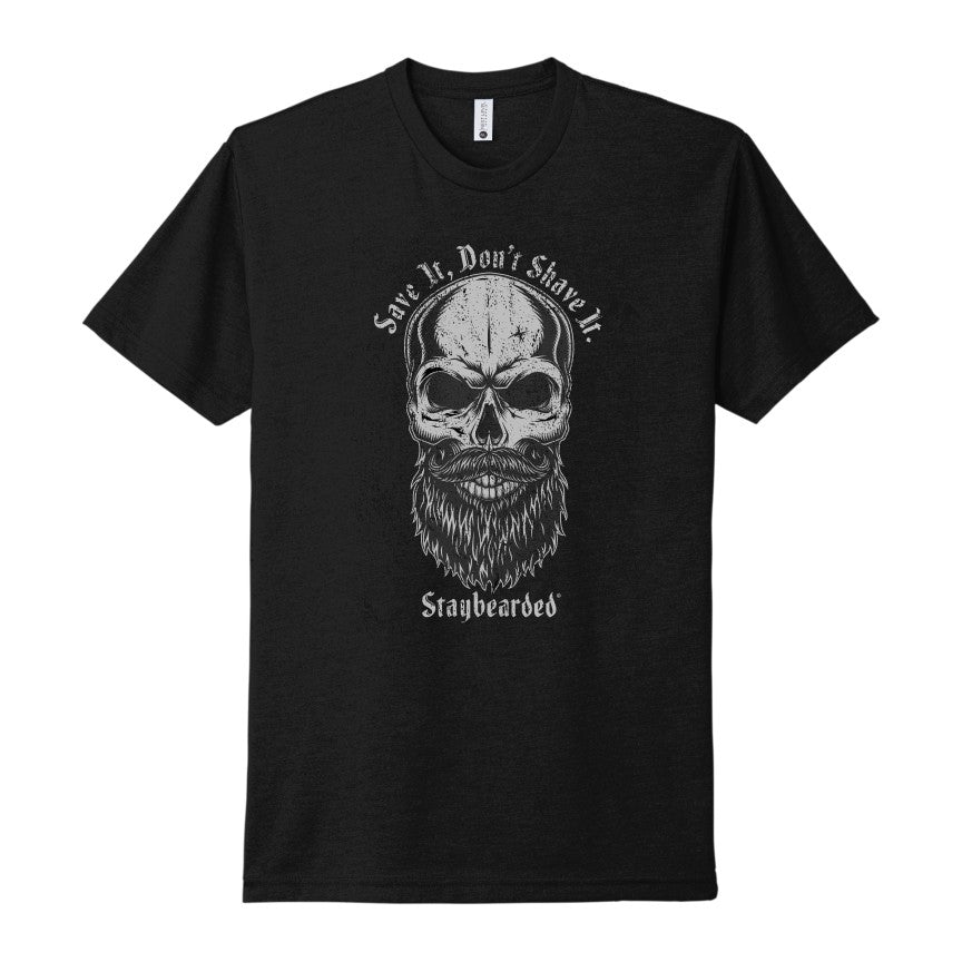 Staybearded® T-Shirts “SAVE IT, DON’T SHAVE IT” – STAYBEARDED®